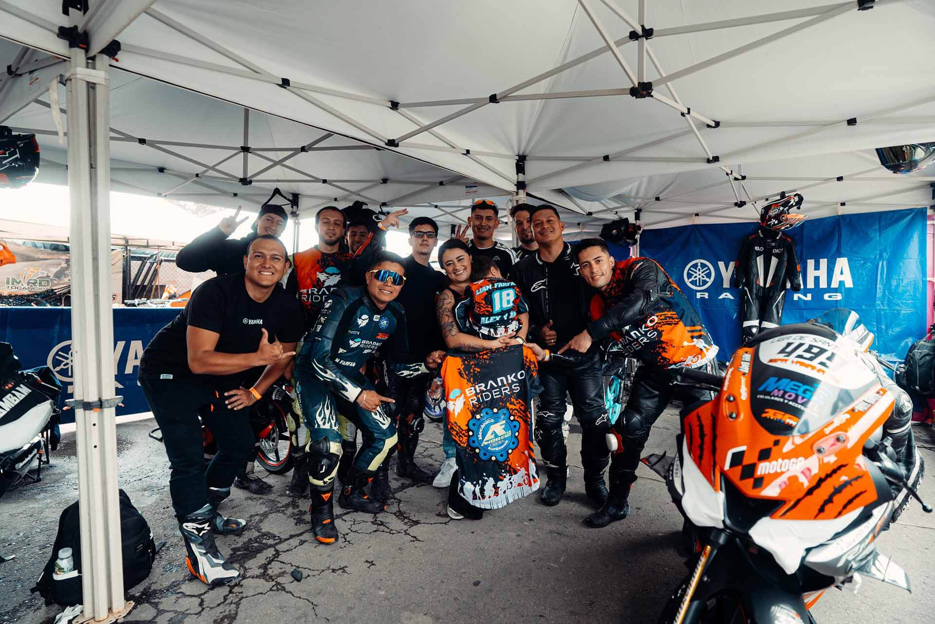 Final GP Colombia - Team Yamaha